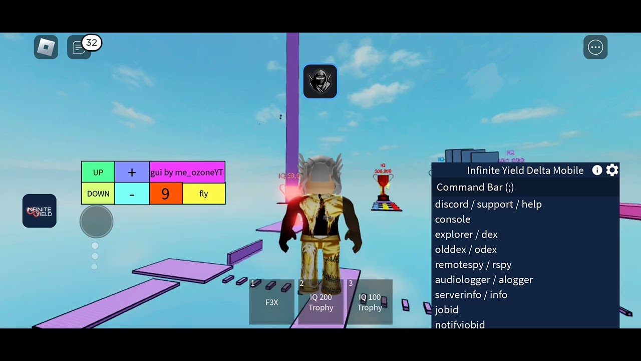 how to get 100m in iq obby/speed the video 1.25or 1.50 / how to get ...
