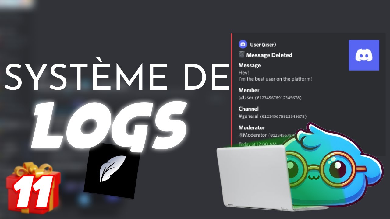 [TUTO] Mettre des LOGS sur son serveur Discord (2025) - YouTube