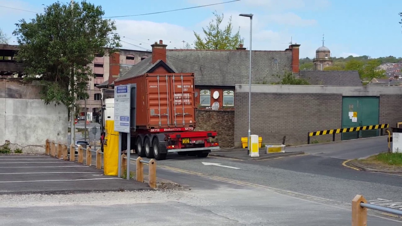 Eddie Stobart - Stobart Ports Scania at Thwaites 8th May 2017 - YouTube