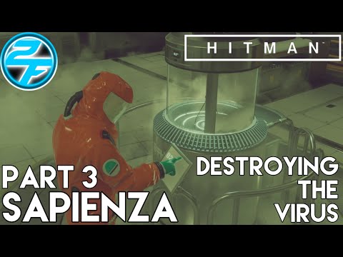 Hitman Walkthrough Gameplay Part 8 | Destroying The Virus | Sapienza ...