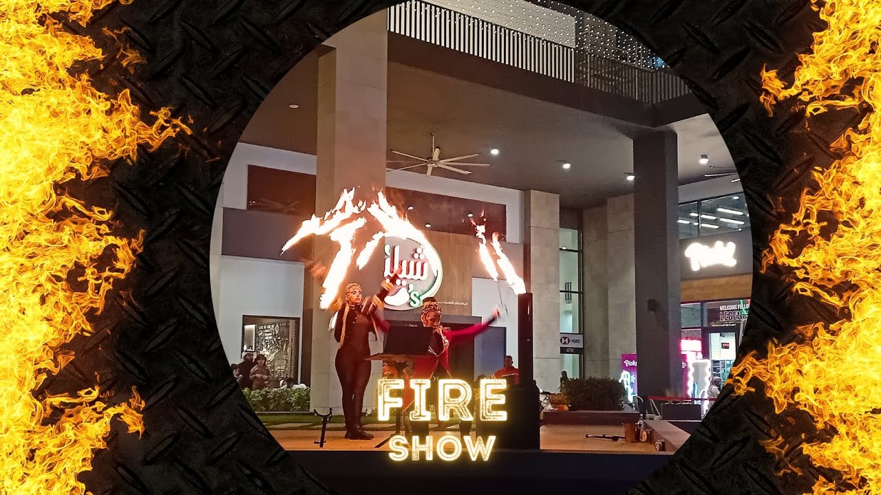 "Blazing Performance: Fire Percussion & fire Eater Show at Juffair ...