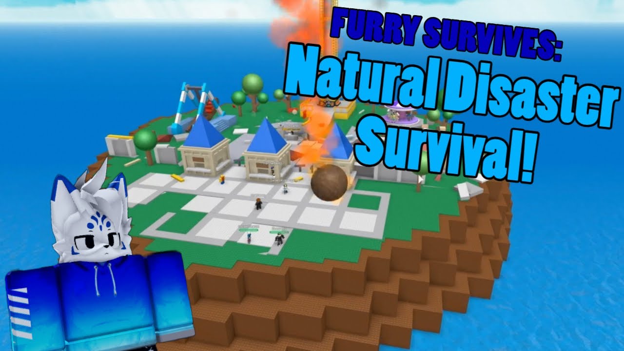 Furry survives Natural Disaster Survival - YouTube