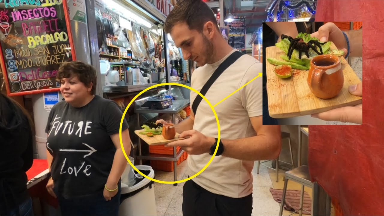 TACOS de TIGRE, LEON y TARANTULA en Ciudad De Mexico🇲🇽 ¿Lo comemos ...