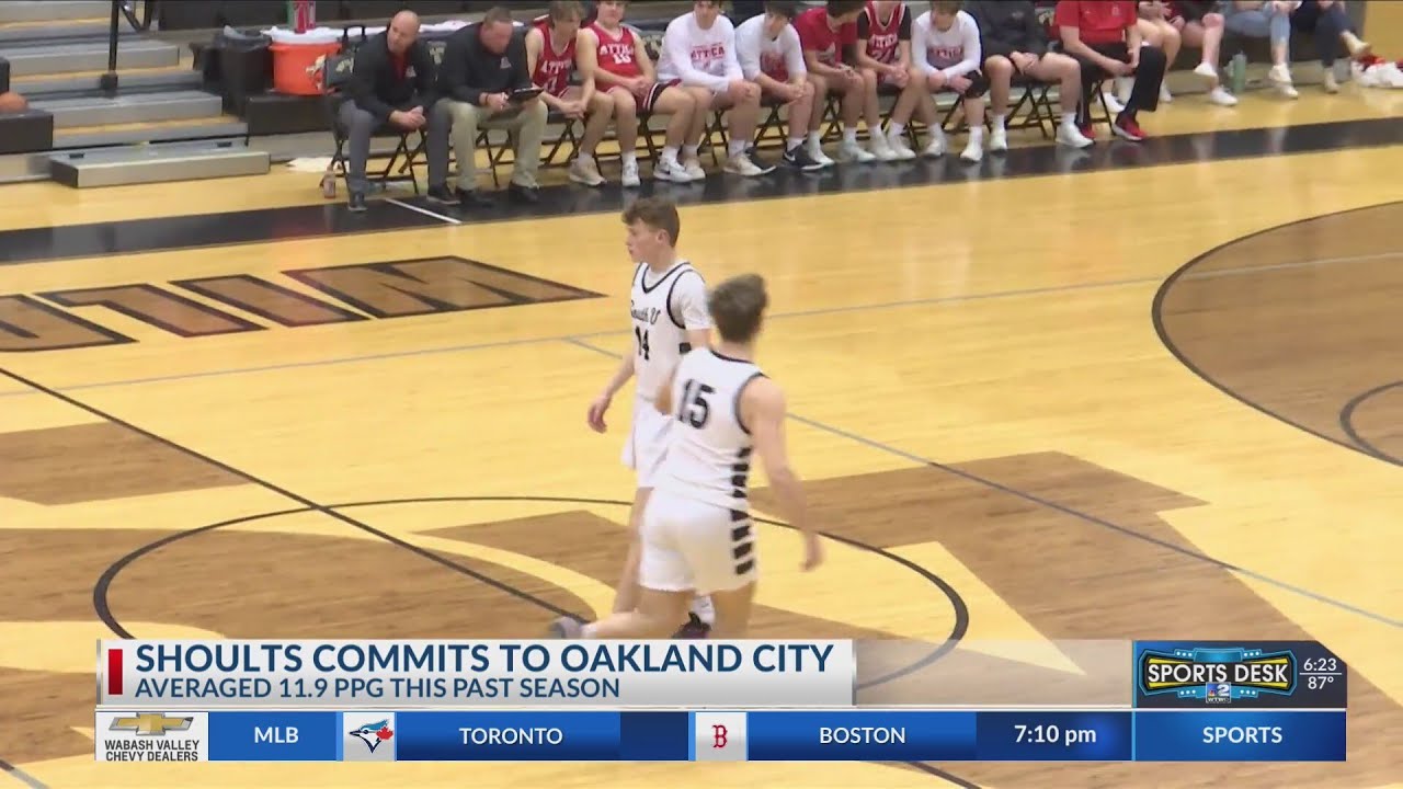 Shoults Commits To Oakland City - YouTube
