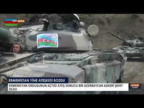 Ermenistan Silahlı Kuvvetlerince açılan ateş sonucu bir Azerbaycan askeri şehit düştü.
