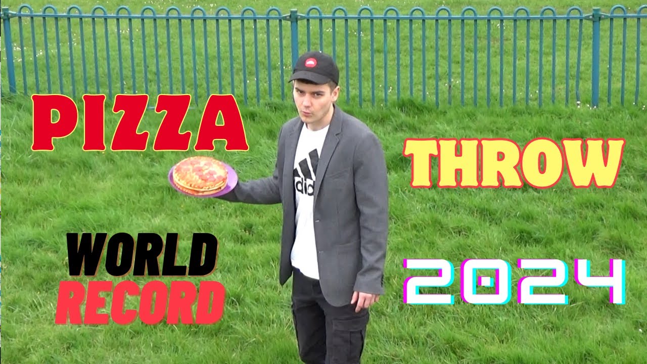 Pizza Throw WORLD RECORD 2024! - YouTube
