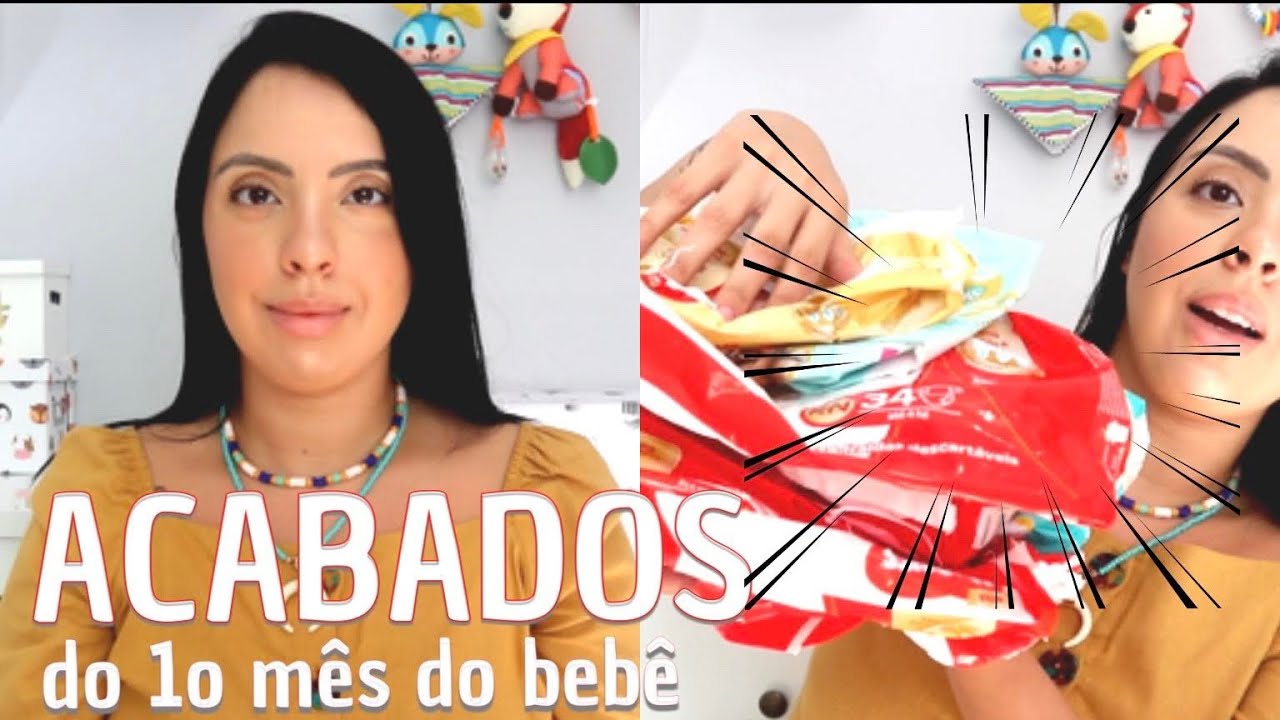 ACABADOS do PRIMEIRO mês do bebê 🔸 Fraldas, Fórmulas, Higiene, Pomadas, cólicas - @ Microvidas ...