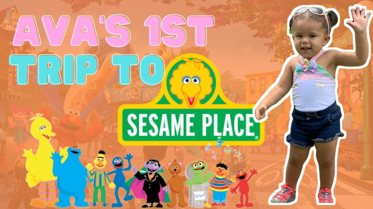 Ava takes on Sesame Place for the first time! - YouTube