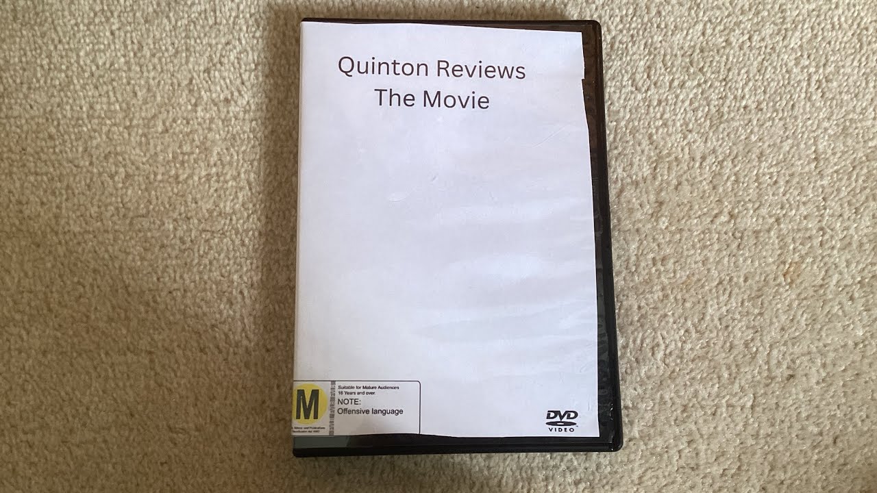 Opening to Quinton Reviews The Movie 2023 DVD - YouTube