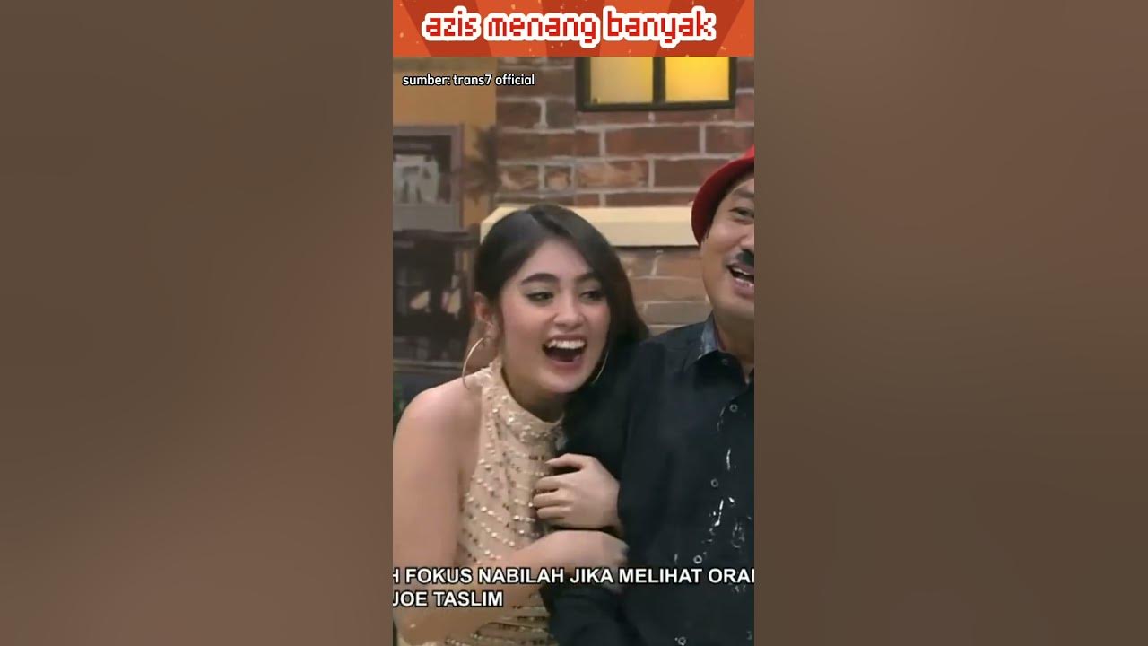 AZIS DI PELUK NABILAH AYU DAN HAMPIR DICIUM (OVJ) #TRANS7OFFICIAL #OVJ #NGAKAKSHORTS #NABILAHAYU ...