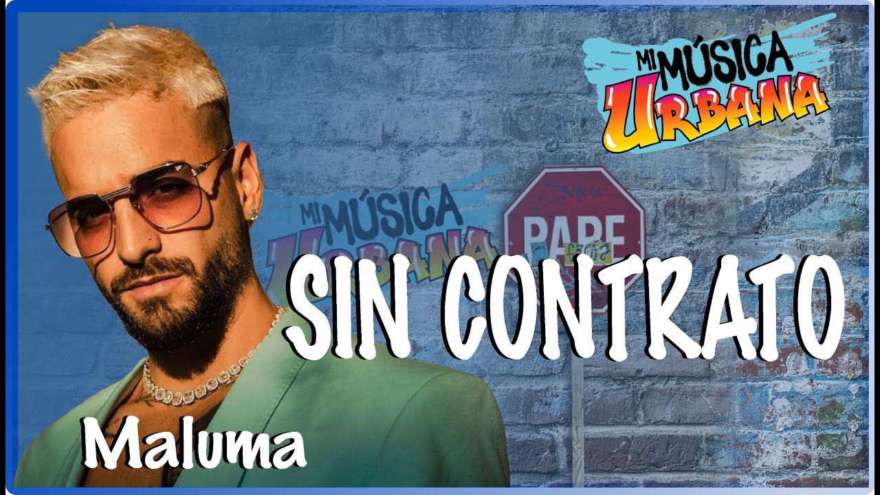 Sin Contrato - Maluma - Track Audio - YouTube