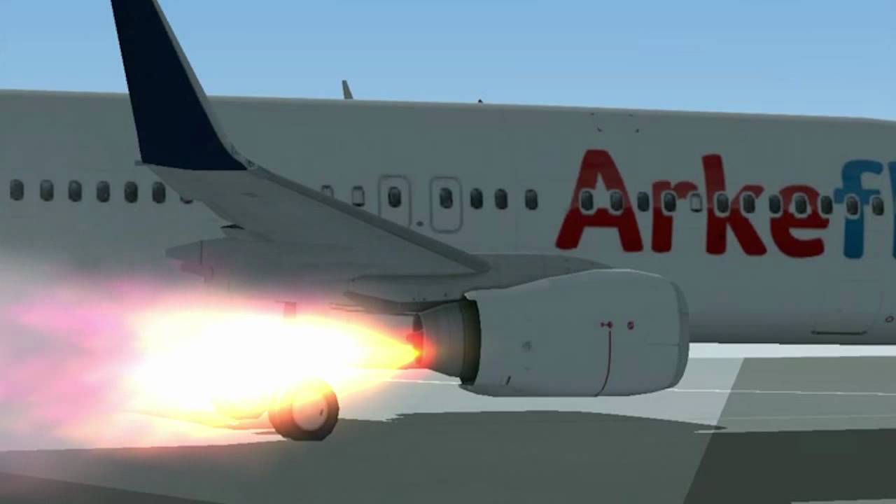 737 - 800 Hot Start HD-Widescreen - YouTube