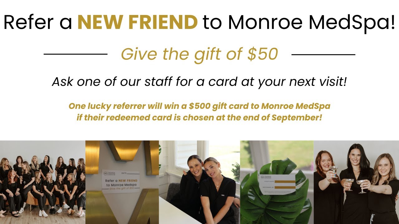 Summer Referral Program | Monroe MedSpa 2024 - YouTube