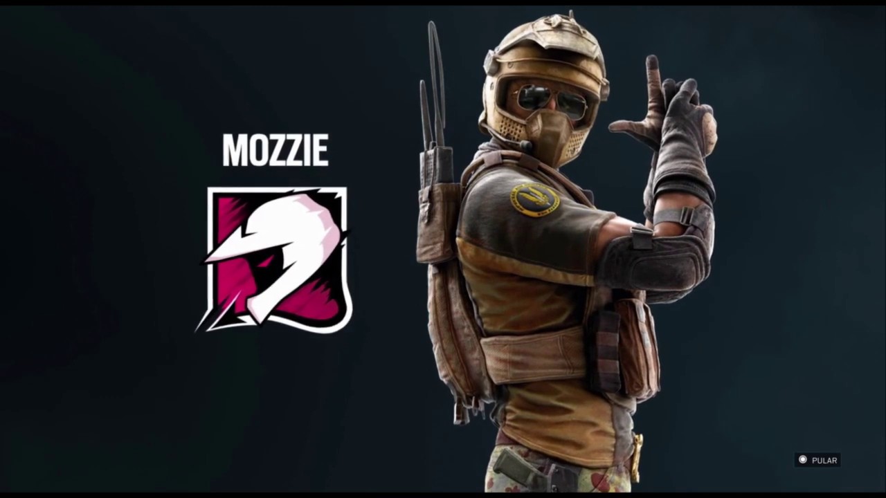 Tom Clancy's Rainbow Six Siege Mozzie+All my operators and charms - YouTube