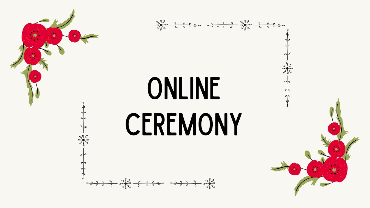 We Will Remember Them Remembrance Day Invitations