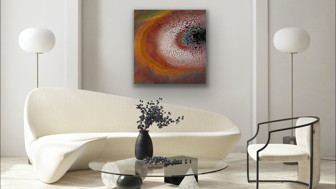 Puddle Pour and Swirl! Take on original Melyd pours! Acrylic Pouring ...