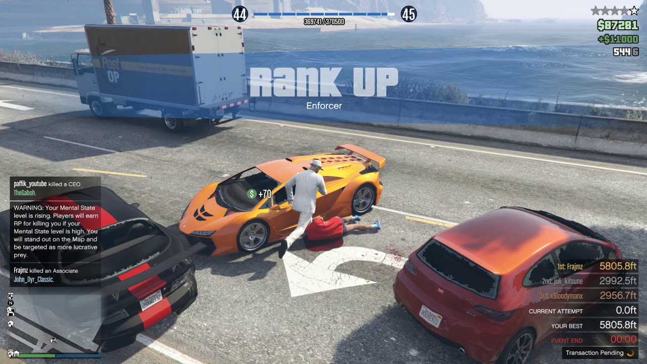GTA V - Reverse challenge/Little police chase. - YouTube