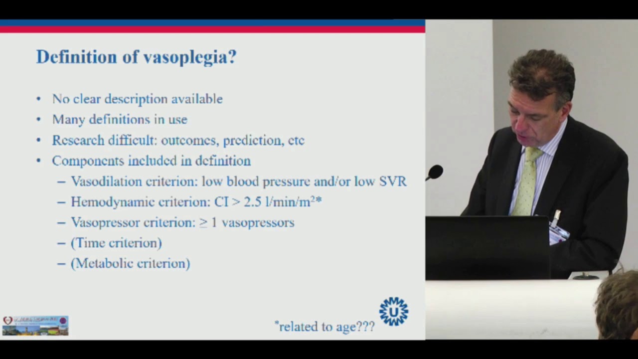 1.5 Vasoplegia During Cardiac Surgery & LVAD Implantation_Eric de Waal ...