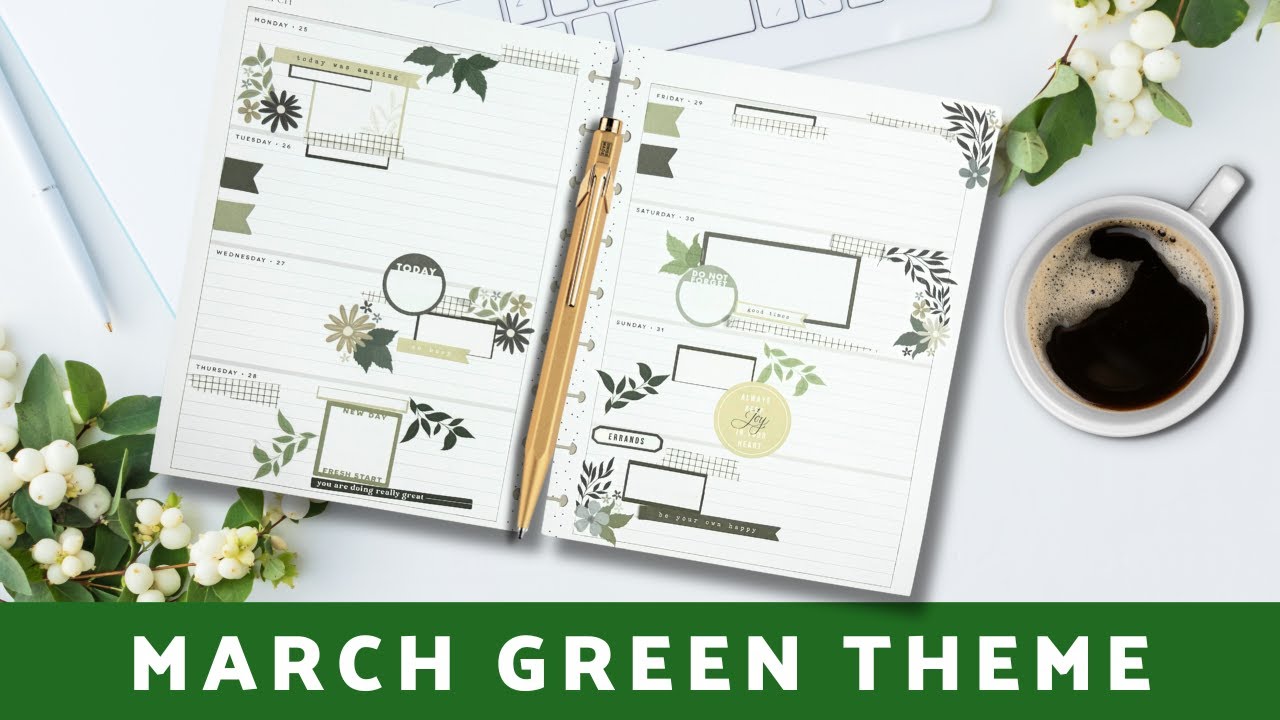 March Green Theme/You Tube Loop Group//Horizontal Layout - YouTube
