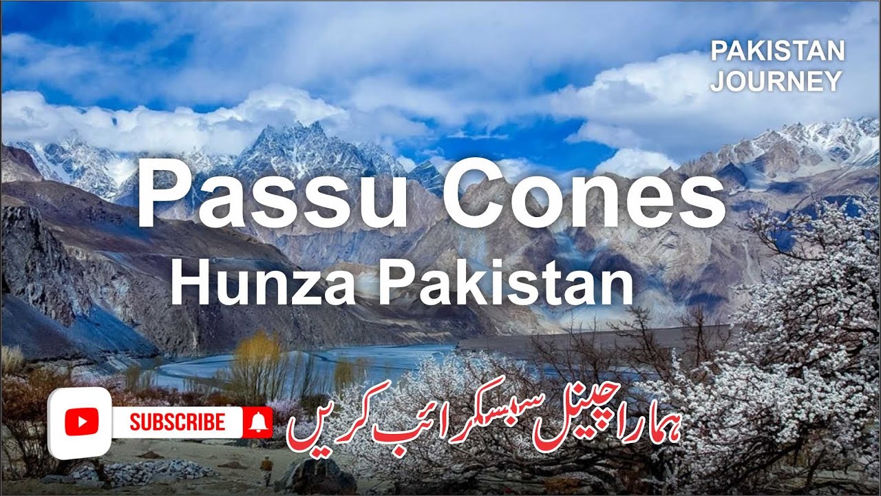 Pasu Cones, Hunza Karakoram Highway, Gilgit Baltistan Pakistan 4K Drone ...