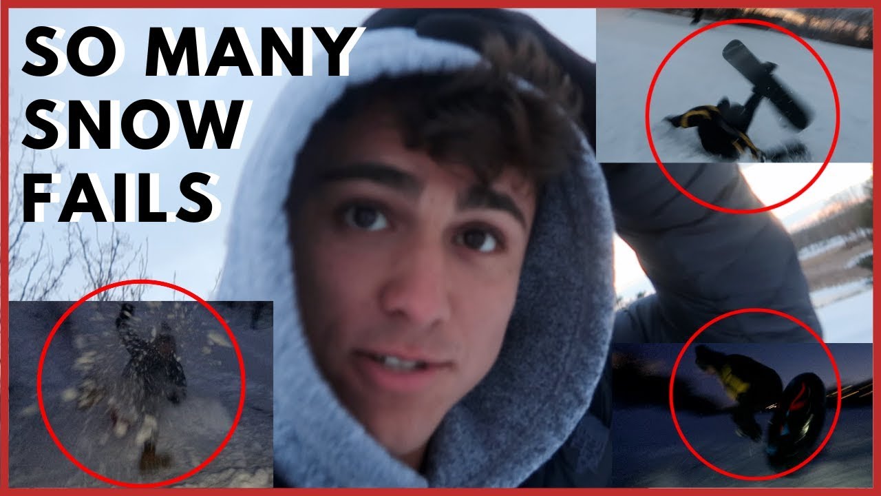 HIGH SCHOOL SNOWDAY FAILS (WIPEOUTS) - YouTube