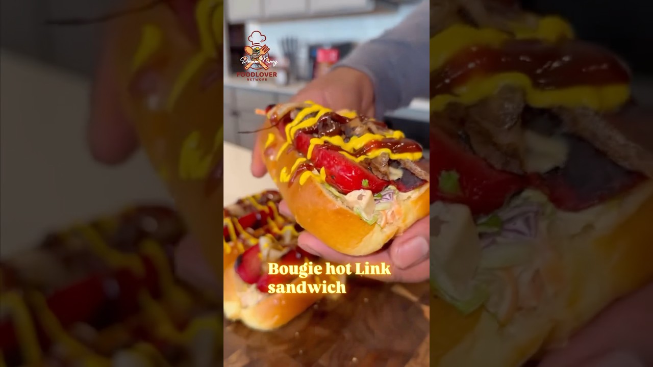 Bougie Hot Link sandwich recipe by @cordandthekitchen - YouTube