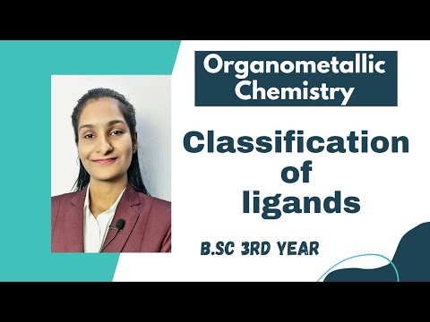 Classification of Ligands | Organometallic Chemistry | Part 1 | B.Sc ...