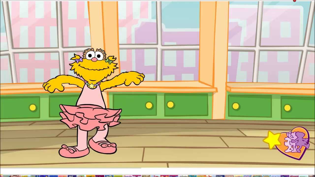Zoe's Dance Moves a fantastic Sesame Street gamplay review dancing with ...