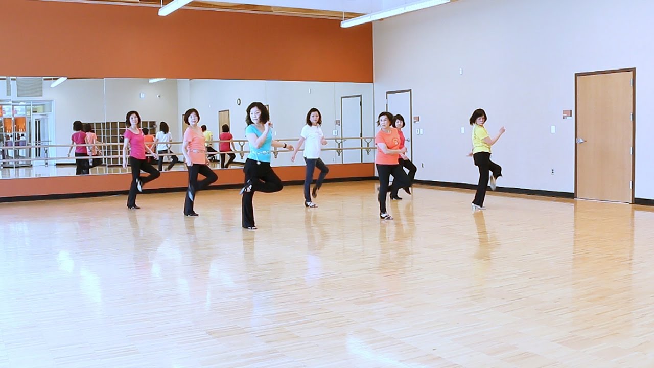 The Ghost Of You - Line Dance (Dance & Teach) - YouTube