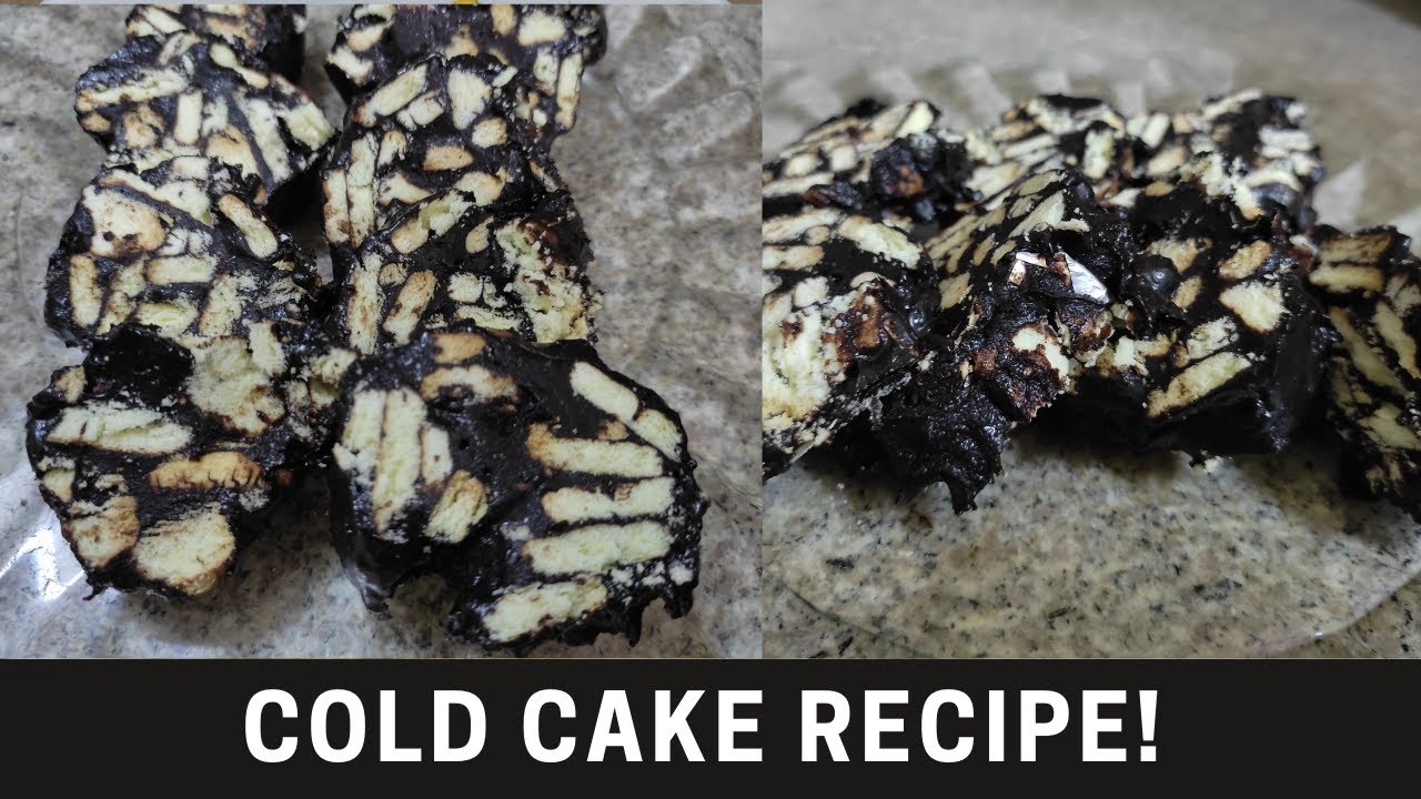 Chocolate Cold Cake Recipe! (No Oven Cake-Frozen Cake) - YouTube