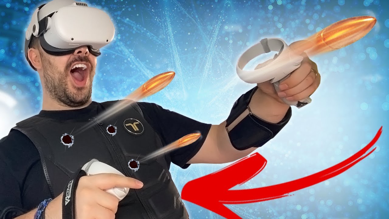 The Most IMMERSIVE VR EXPERIENCE POSSIBLE! | bHaptics Tactsuit X40 ...