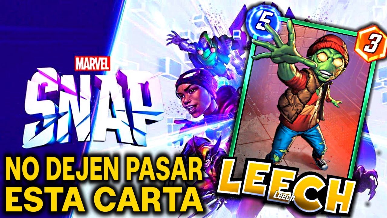 MARVEL SNAP - LEECH | Análisis de Carta | Una de las Mejores Cartas ...