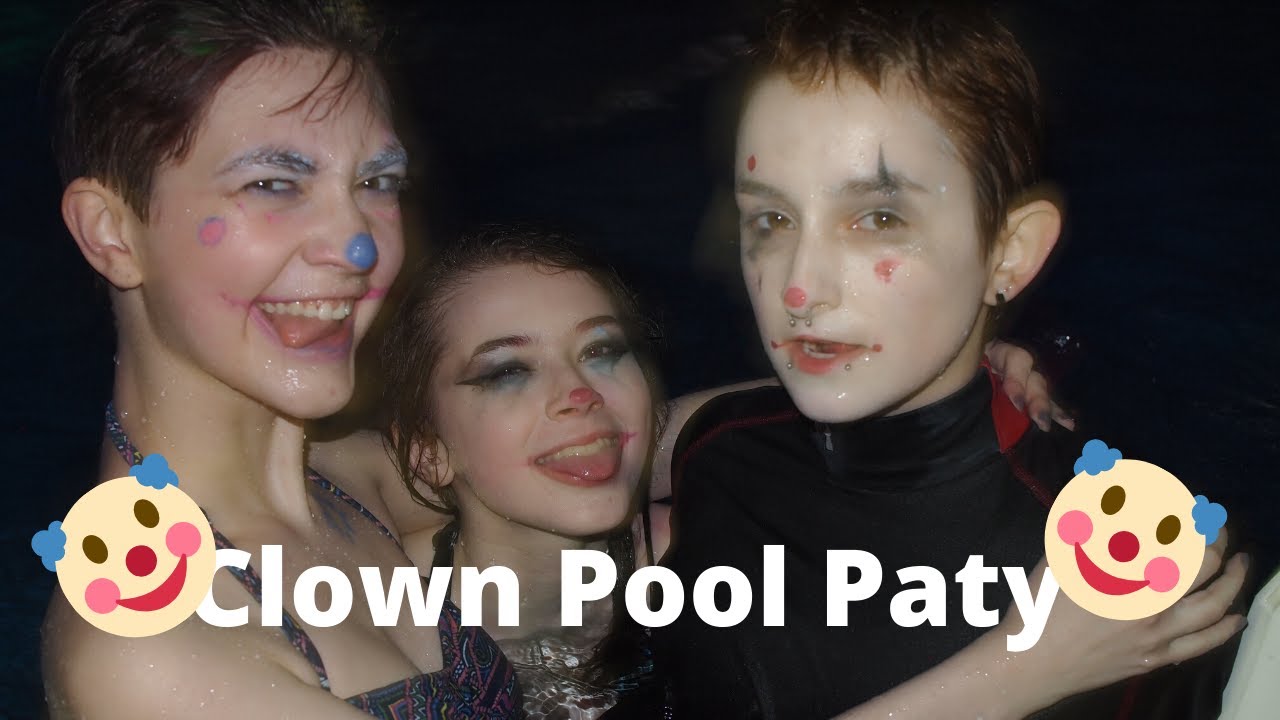 Clown Pool Party - Vlog 33 - YouTube