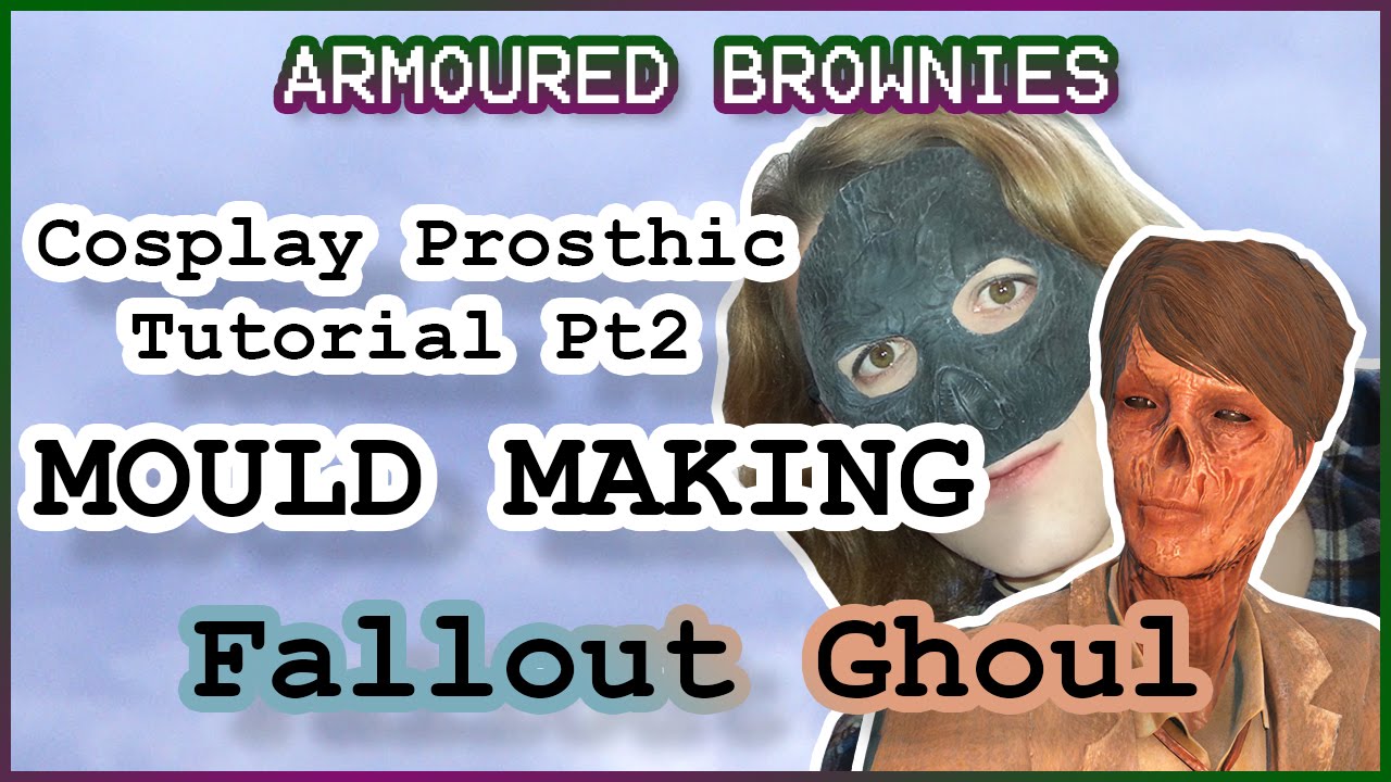 Cosplay Prosthetic Tutorial - Fallout 4 Ghoul - Mould Making Part 2 ...