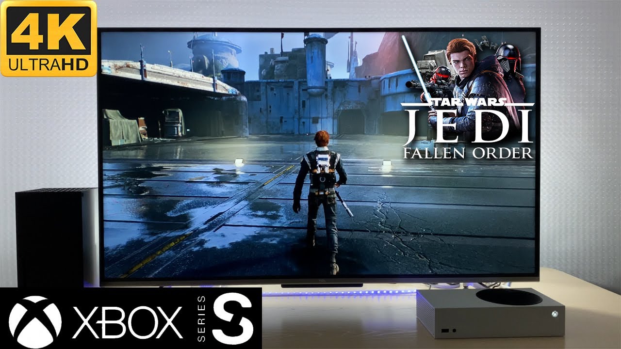 Star Wars Jedi Fallen Order - Gameplay Xbox Series S (4K TV) - YouTube