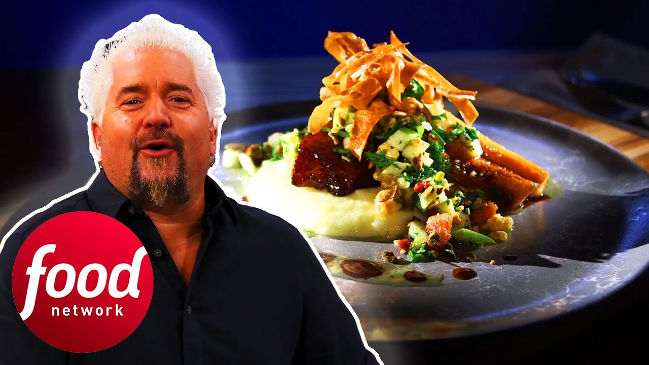 Guy Fieri Challenges Chefs To Make Bacon In JUST $15! | Guy's Grocery ...