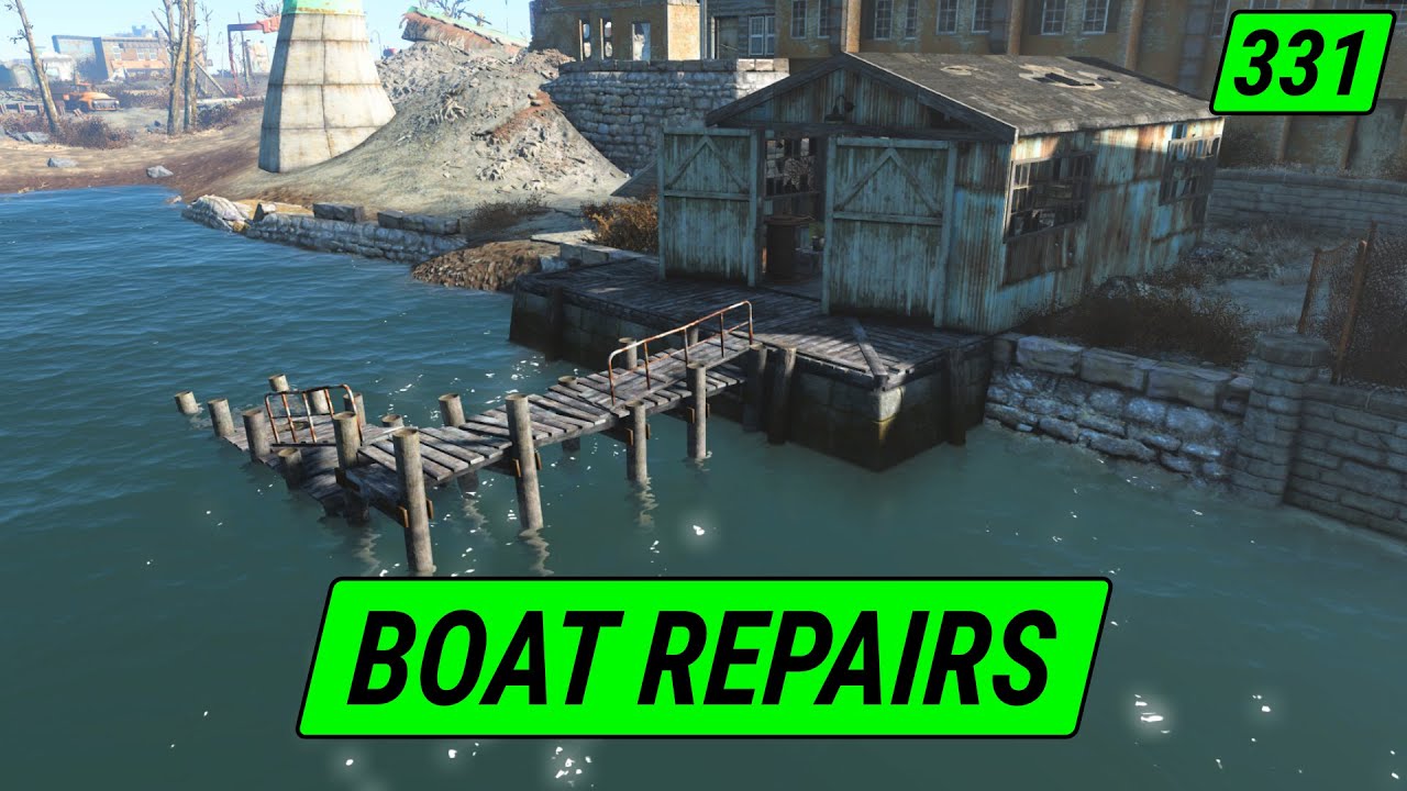Old Boating Business | Fallout 4 Unmarked | Ep. 331 - YouTube