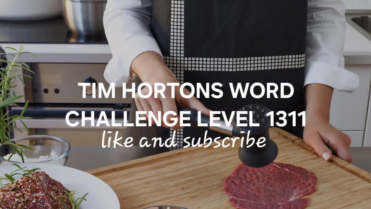Tim Hortons Word Challenge Level 1311 #timhortons #free #newvideo # ...
