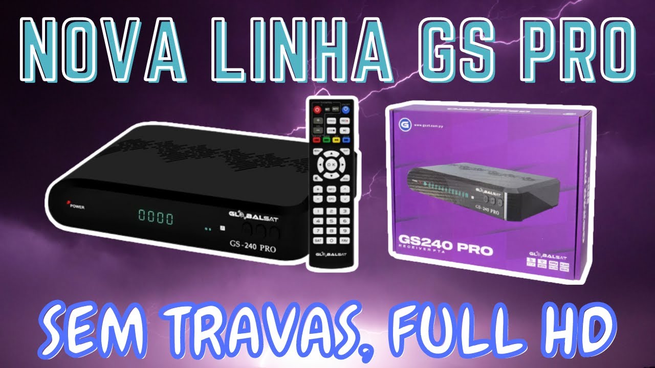 Receptor GlobalSat GS 240 PRO Excelente Escolha Para 2022 - YouTube