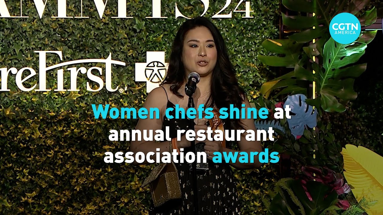 Women chefs shine at annual restaurant association awards - YouTube