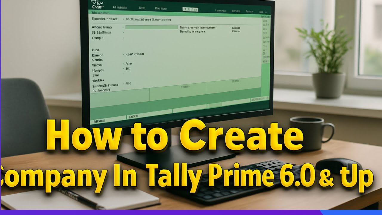 How to Create Company in Tally Prime 6.0 And Set the Feature || - YouTube