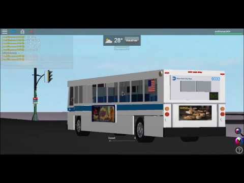 (Roblox) MTA New York City Bus: 1999 Orion V #6033 On the Bx13 at 178 ...