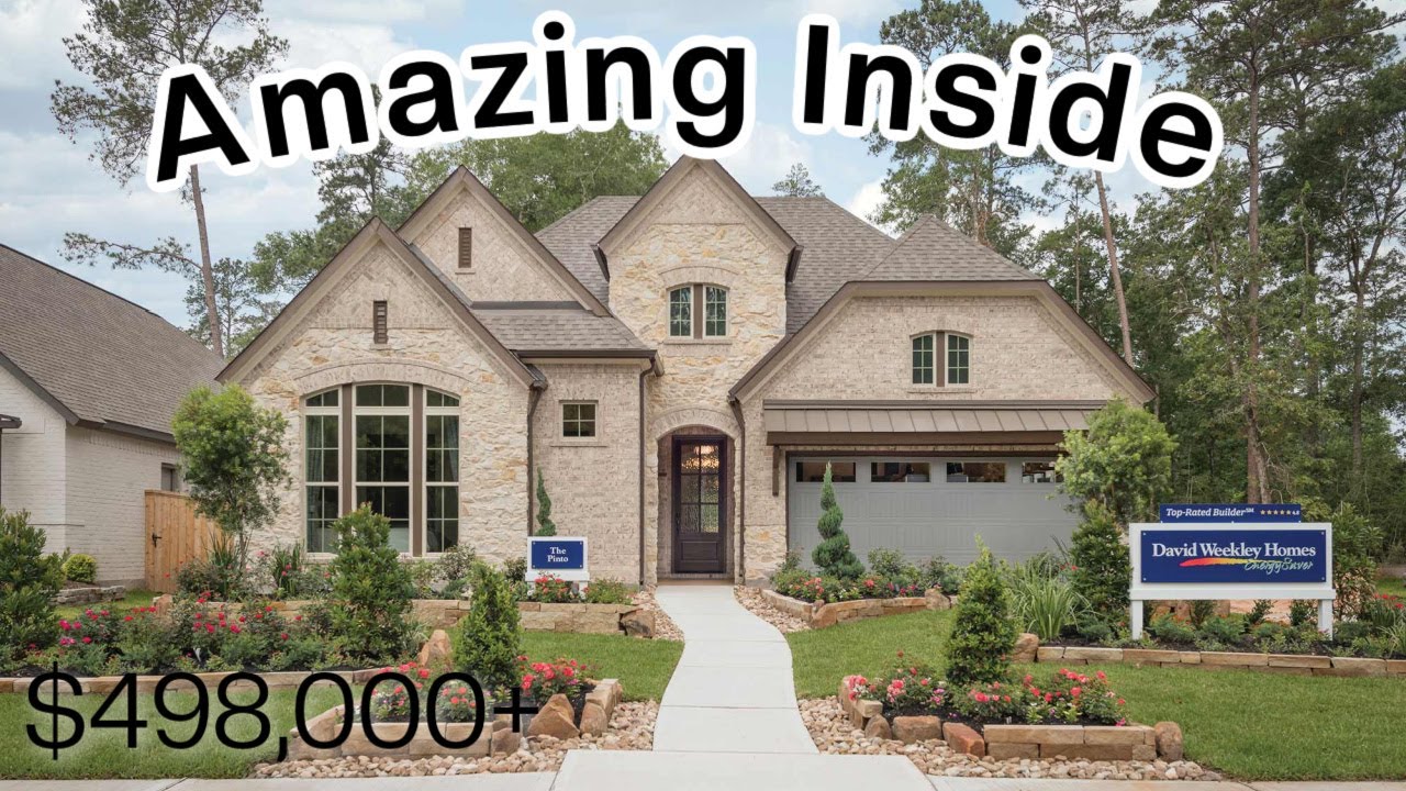 STUNNING New Construction Home In Conroe, Texas! [David Weekly Homes ...