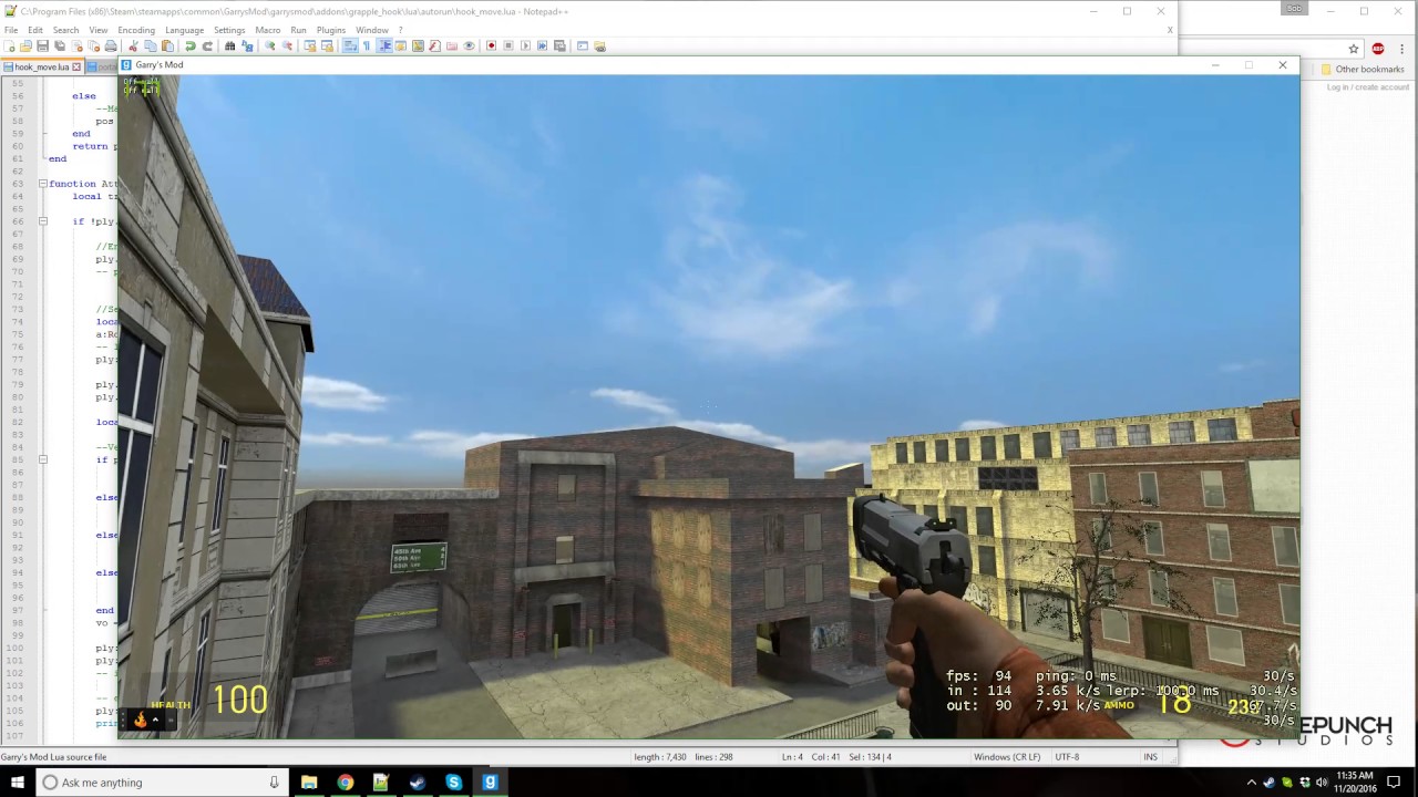 Wall Walking in Garry's Mod - YouTube