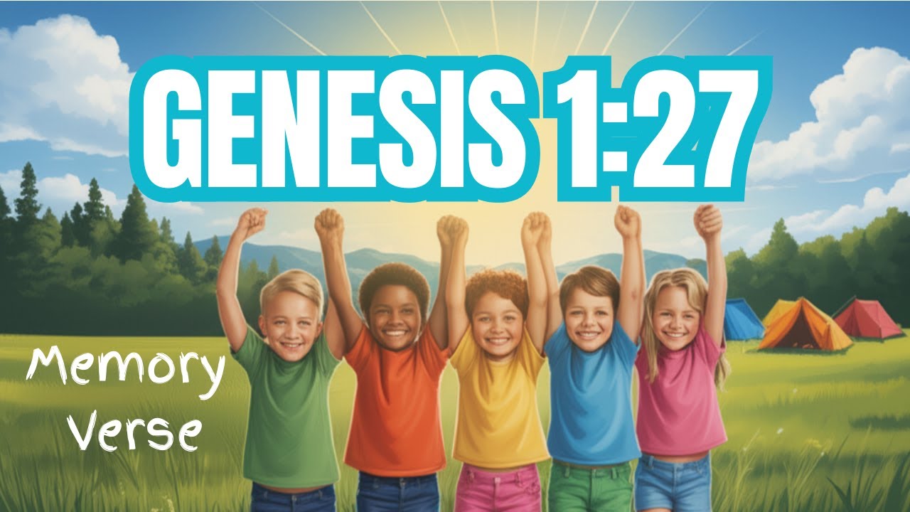 📖 Bible Verse Song for Children | Genesis 1:27 Memory Song | 🙏 KIDS ...