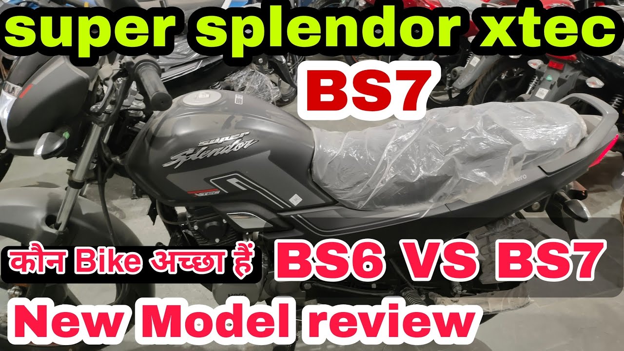 how to hero super splendor xtec new model review, hero super splendor ...