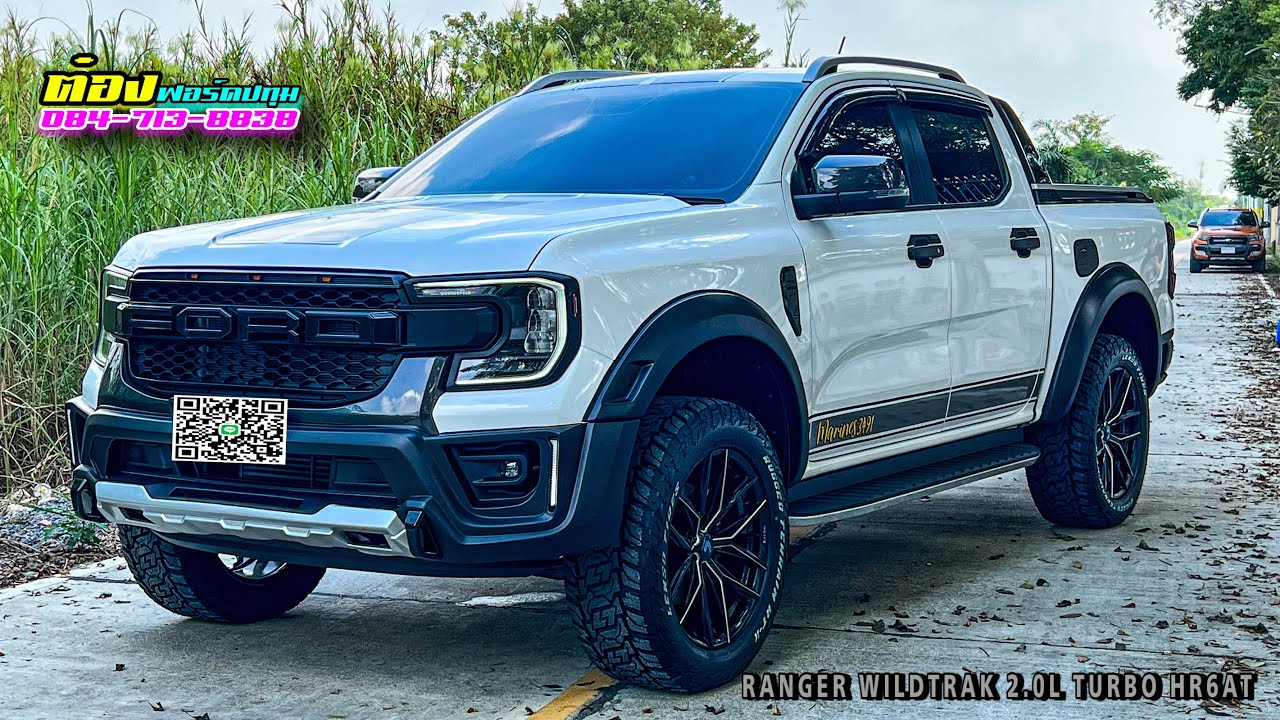 รีวิว Ford Ranger Wildtrak แต่งหน้า Spider ล้อแมก20นิ้ว กระบะท้ายโรเล ...