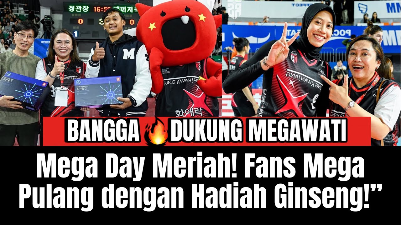 Dukung Idola 🔥 Hadiah Ginseng Spesial untuk Fans Megawati yang Beraksi di Mega Day - YouTube