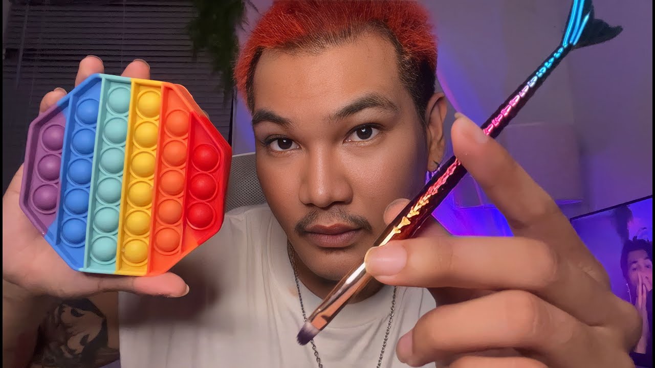 ASMR PRIDE MAKEUP - YouTube