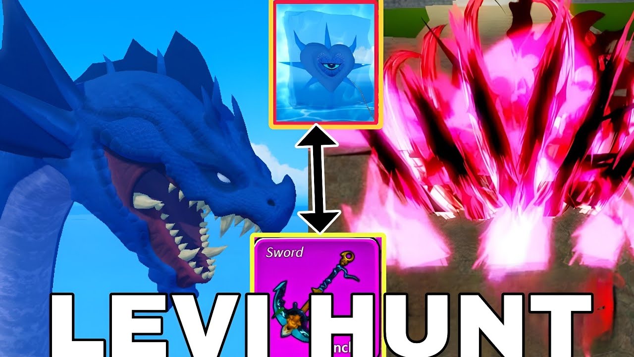 BLOX FRUITS : HOW TO GET LEVIATHAN HEART | LEVI HUNT WITH 12 PLAYERS ...